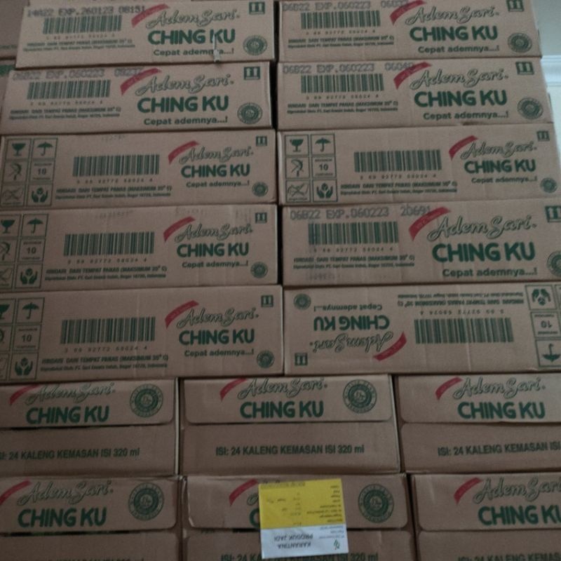 Jual ADEMSARI/ADEM SARI CHINGKU KALENG 320ML DUS ISI 24 KALENG PANAS ...