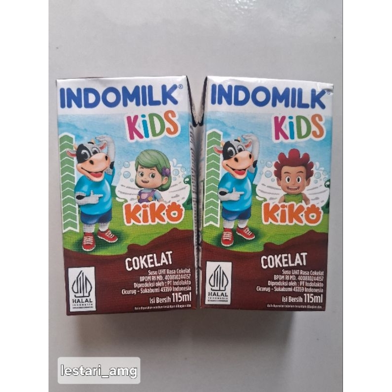 Jual Susu Kotak Indomilk Kids Rasa Coklat 115 ml | Shopee Indonesia