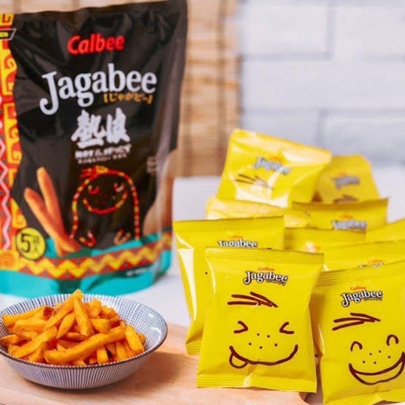 Jual Calbee Jagabee Potato stick hot & spicy | Shopee Indonesia
