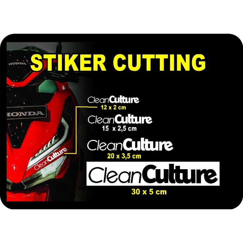 Jual stiker CleanCultur/BudayaResikan | Shopee Indonesia