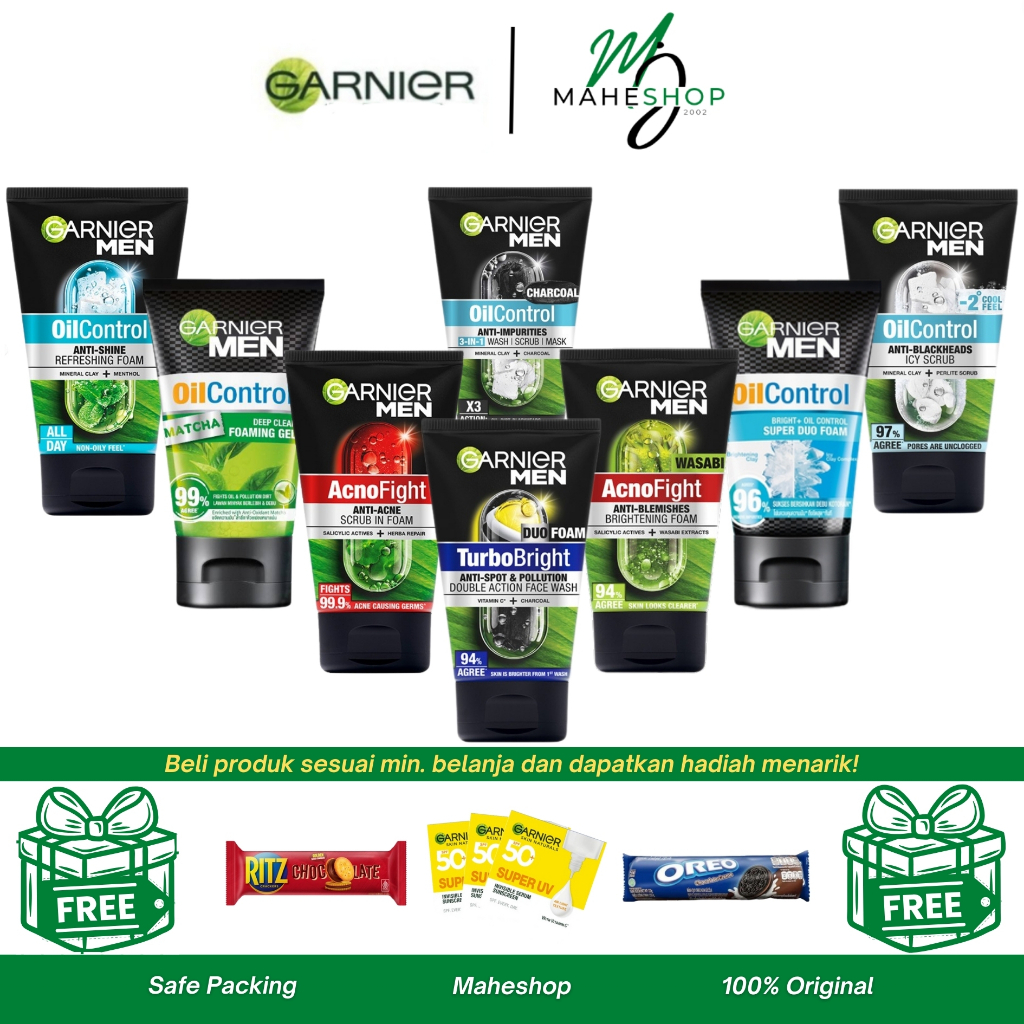 Jual Garnier Men All Variant - 100ml | Shopee Indonesia