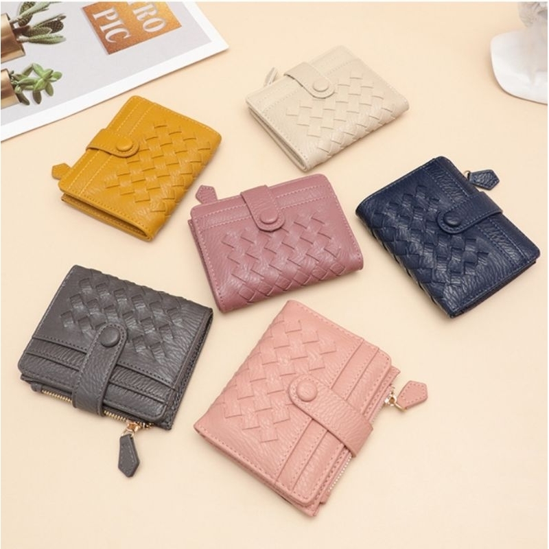 Jual Dompet Anyam Lipat Dompet Mini Anyam A101# | Shopee Indonesia