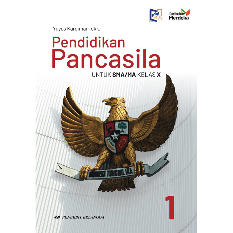 Jual PENDIDIKAN PANCASILA SMA/MA KELAS 10/X KURIKULUM MERDEKA PENERBIT ERLANGGA // PENDIDIKAN ...