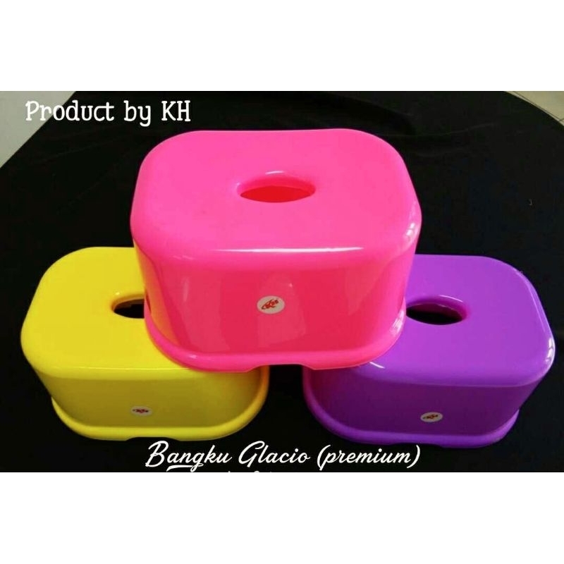 Jual KURSI / BANGKU PENDEK GLASIO PRODUK KH (1PCS) | Shopee Indonesia
