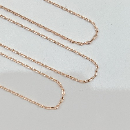 Jual KPD 108 kalung polos rantai paperclip simpel elegan panjang +-45cm ...