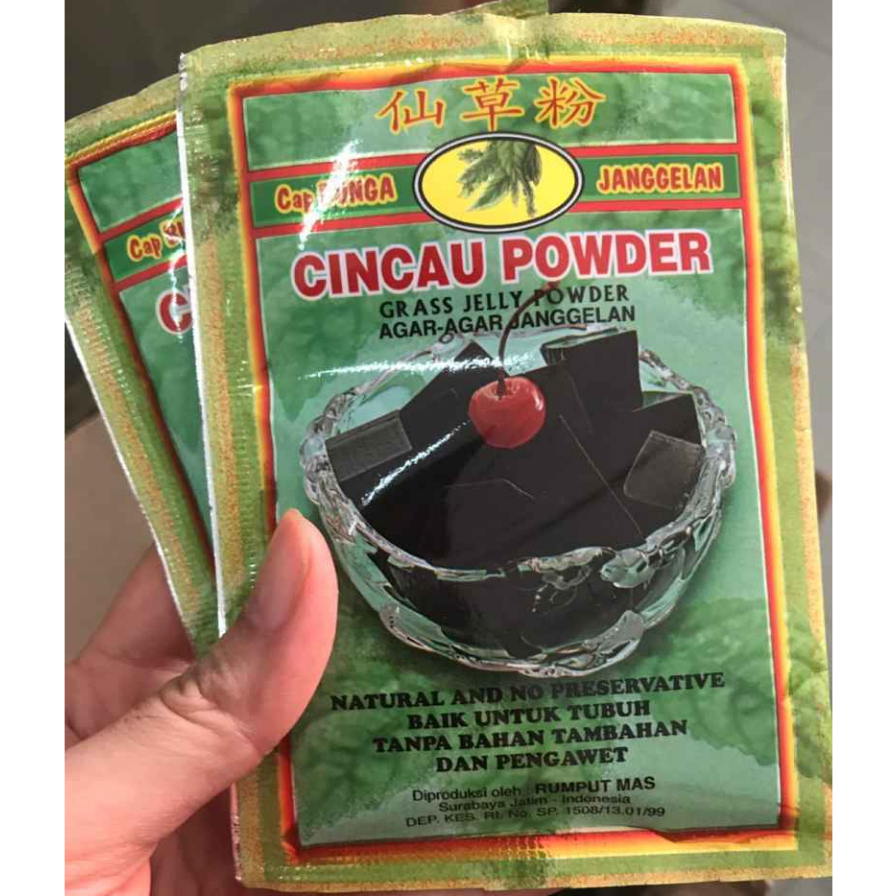Jual Cap Bunga Janggelan RM Cincau Powder 33gr | Shopee Indonesia