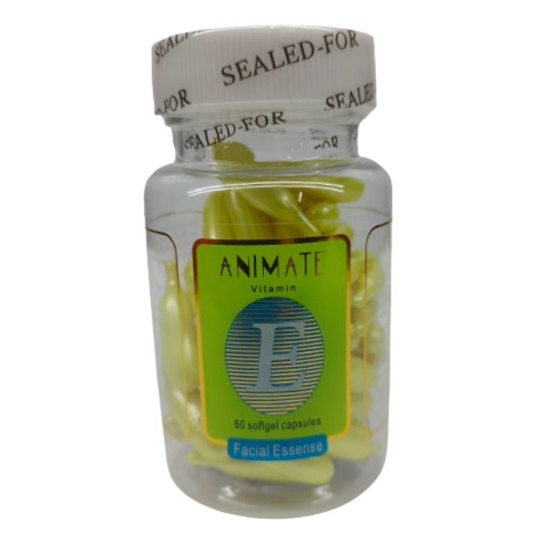 Jual Serum Animate Vitamin E Facial Essence 60 Capsul | Shopee Indonesia