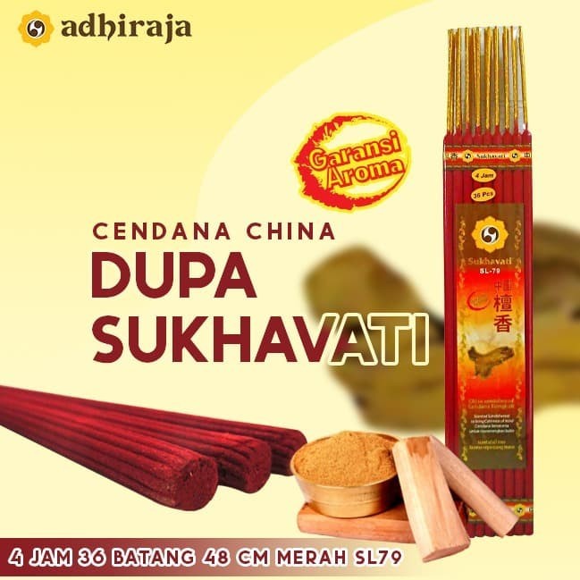 Jual Dupa/Hio Wangi/Harum Cendana China Merah dan putih Sukhavati ...