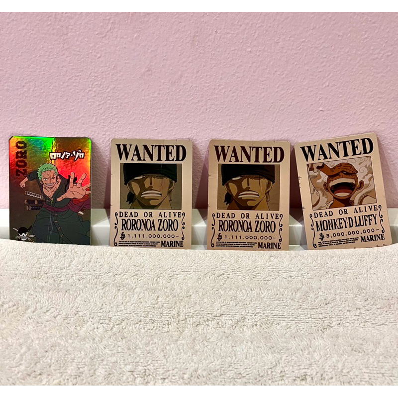 Jual Chatime x One Piece Collab Cards Zoro and Luffy Special Edition ...