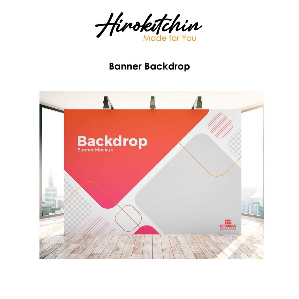 Jual Hirokitchin - Backdrop Special Event & Baliho (Variasi 4x5 m ...