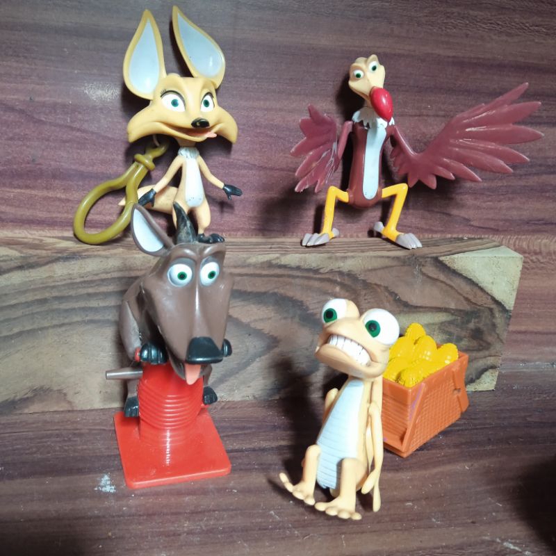 Jual kfc toys chaki meal oscar the oasis full set | Shopee Indonesia