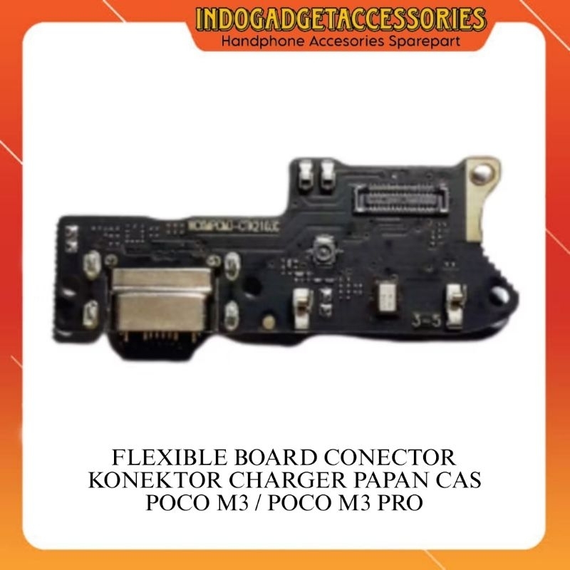 Jual FLEXIBLE BOARD CONECTOR KONEKTOR CHARGER PAPAN CAS POCO M3 / POCO ...