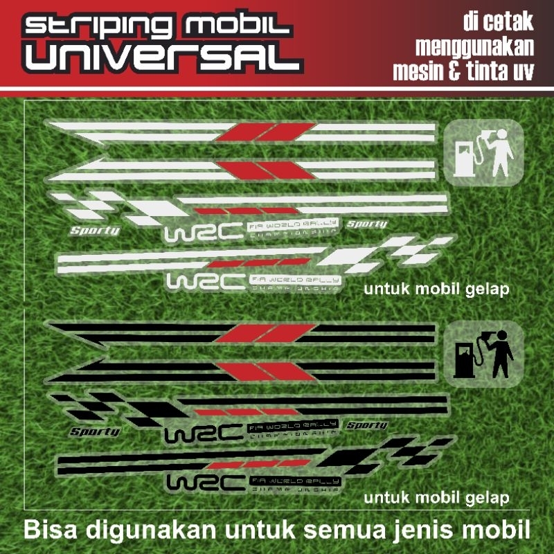 Jual striping mobil universal | striping mobil simple untuk semua jenis ...