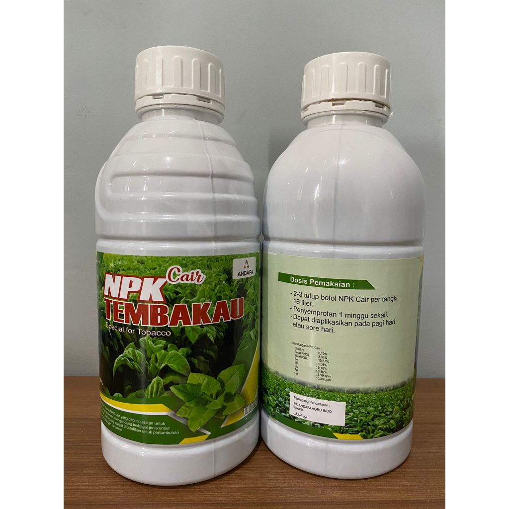 Jual Pupuk NPK cair Tembako NPK khusus tanaman TBK NPK Mbako 1 liter ...