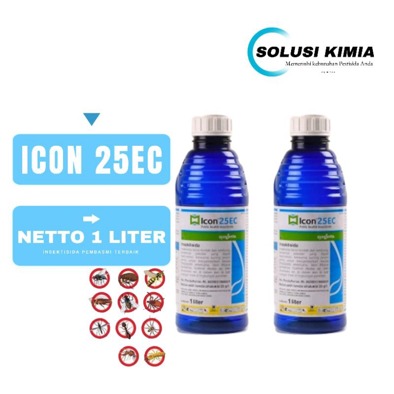 Jual Obat Racun Fogging ICON 25 EC 1 Liter Pembasmi Nyamuk Serangga Terbaik | Shopee Indonesia