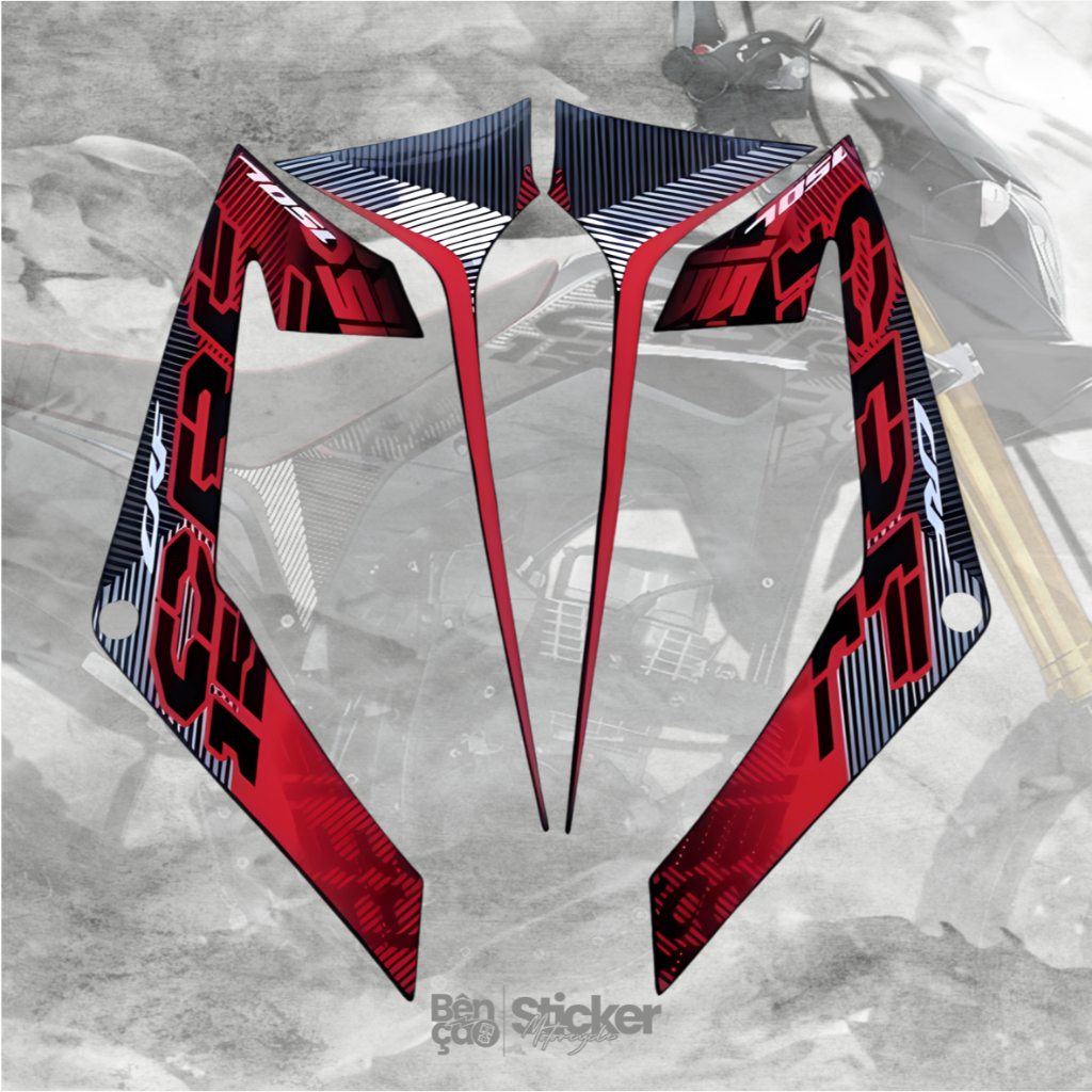 Jual Striping Motor honda CRF 150L 2019 2020 2021 2022 Full Body Hitam ...