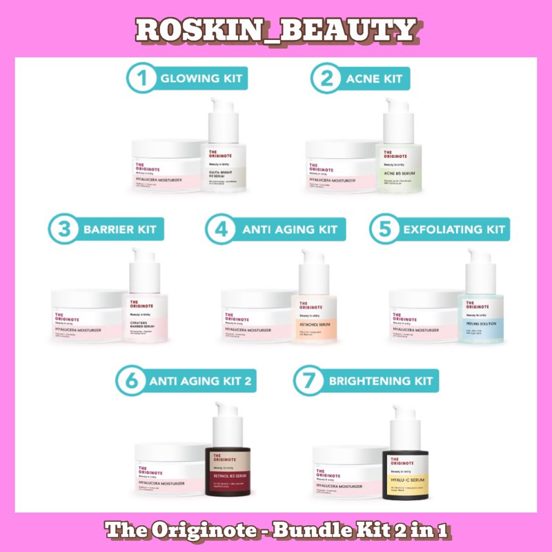 Jual Roskin_beauty ~ The Originote Bundle kit 2 in 1 , Moisturizer ...