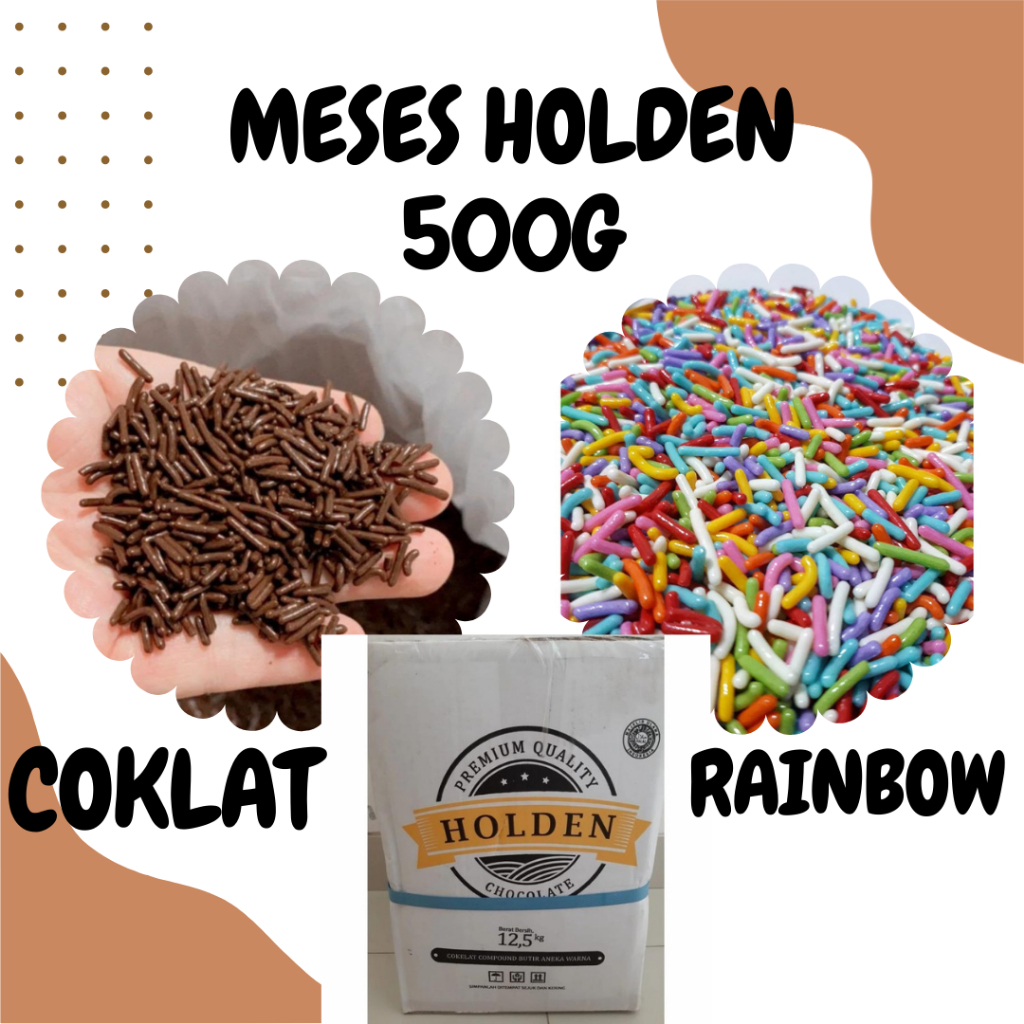 Jual MESIS/MESES HOLDEN COKLAT/RAINBOW 500G | Shopee Indonesia