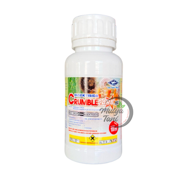 Jual Insektisida Crumbel Carb Crumble Carb 150SC 100ml Pembasmi Ulat ...