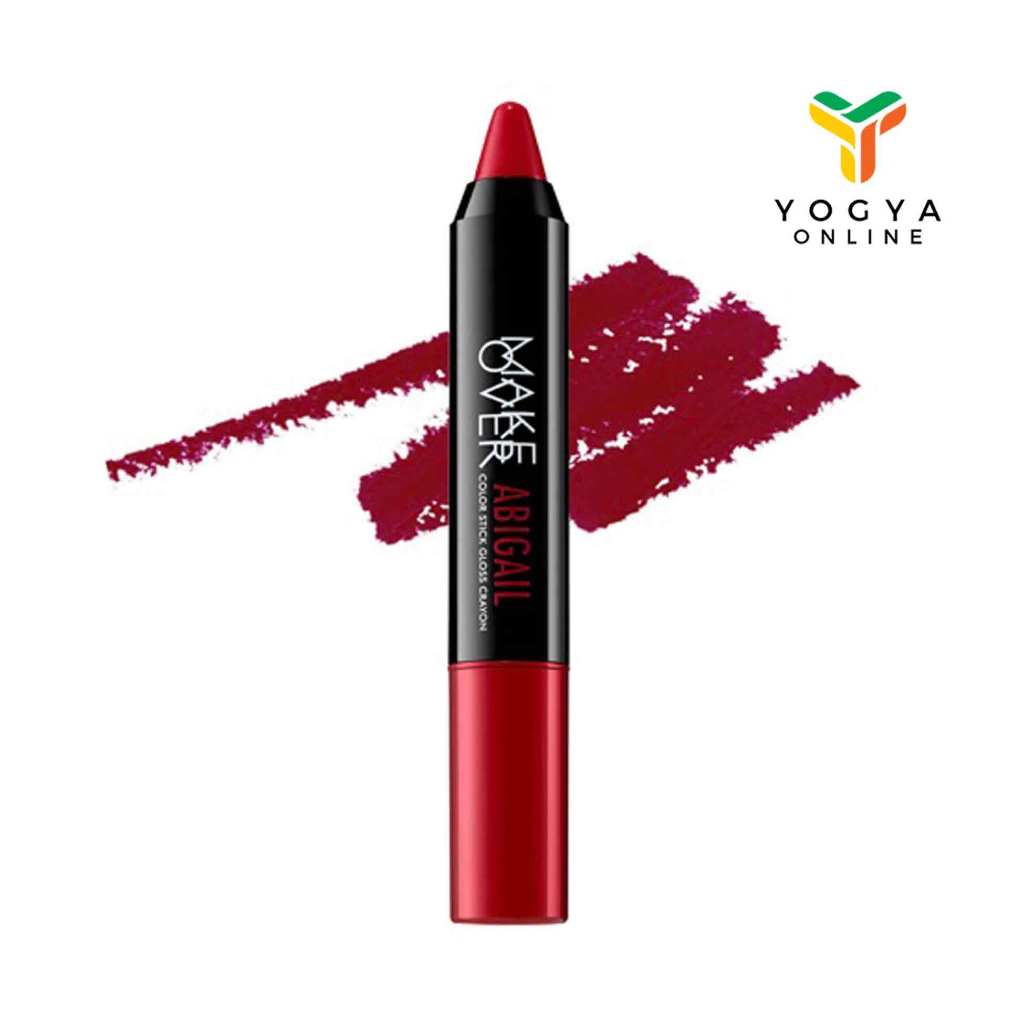 Jual Make Over Color Stick Gloss Crayon 102 Abigail 3 G | Shopee Indonesia