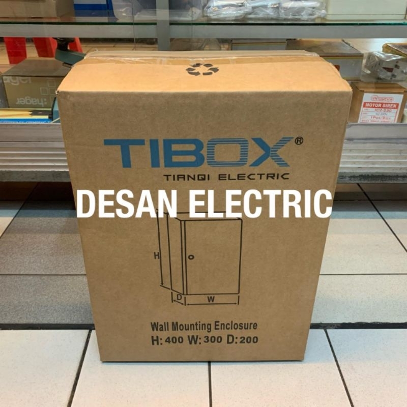 Jual Tibox Sheet Steel Box Panel Besi Size 400x300x200 mm Type T-4030/ ...