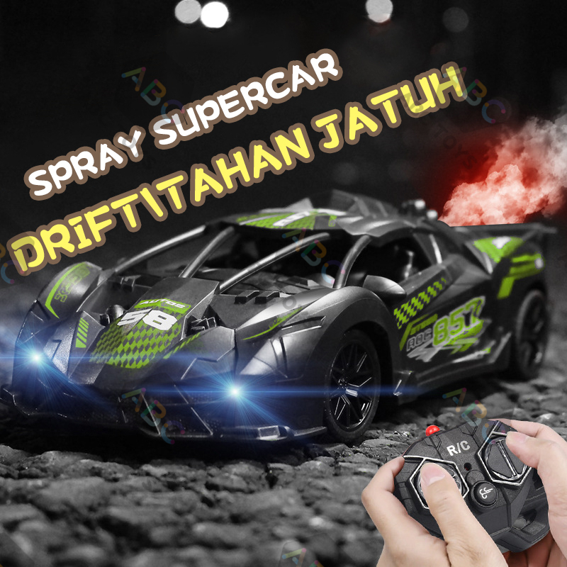 Jual Mobil balap remote control kecepatan tinggi 1/18 2WD CAS mobil ...
