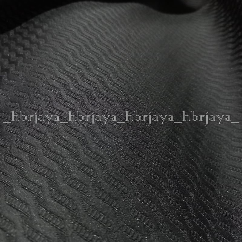 Jual Bahan Kain Jok Mobil Ori Fabric Hitam Motif Kode Zig zag | Shopee ...