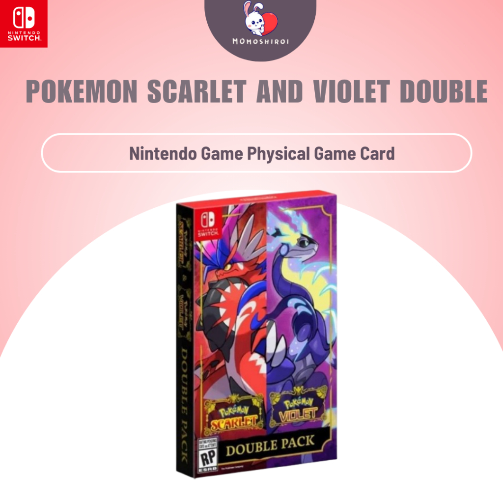 Jual Pokemon Scarlet and Violet Double Pack Nintendo Switch Kaset ...