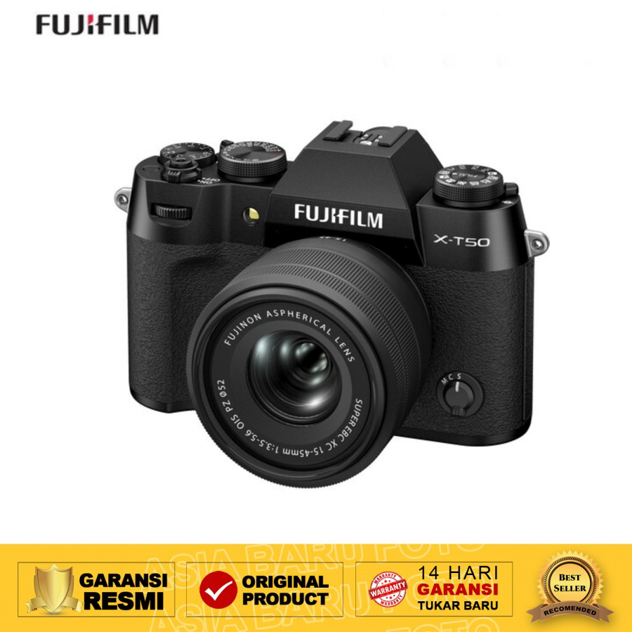 Jual FUJIFILM XT50 kit 15-45mm - Fuji X-T50 XT-50 kit 15-45 OIS PZ GARANSI RESMI | Shopee Indonesia
