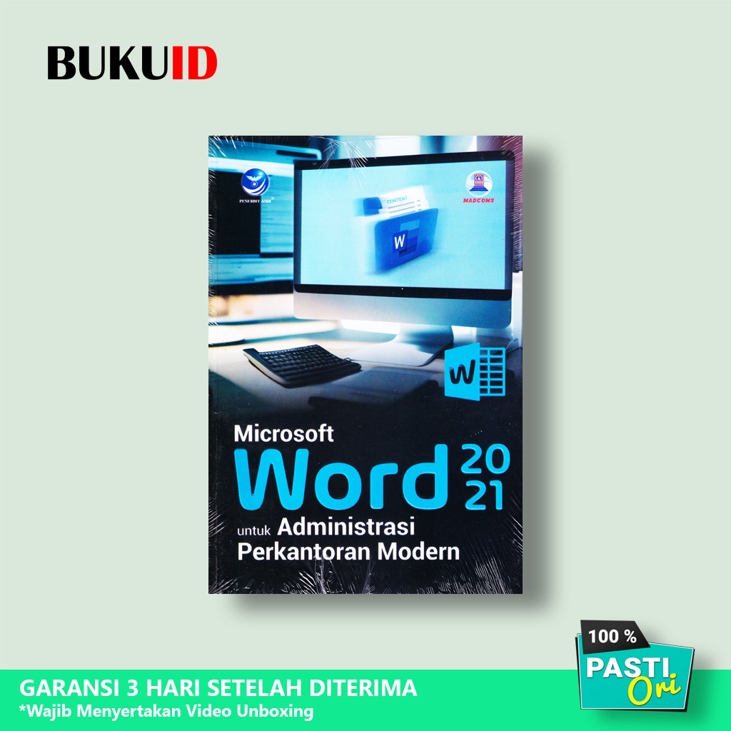 Jual Buku Microsoft Word 2021 untuk Administrasi Perkantoran Modern - Handoko Budi Setyo ...