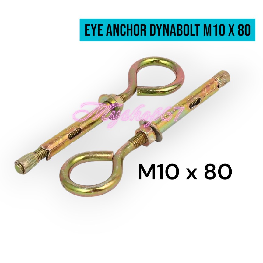 Jual Dynabolt eye anchor M10 x 80 dinabolt gantung | Shopee Indonesia