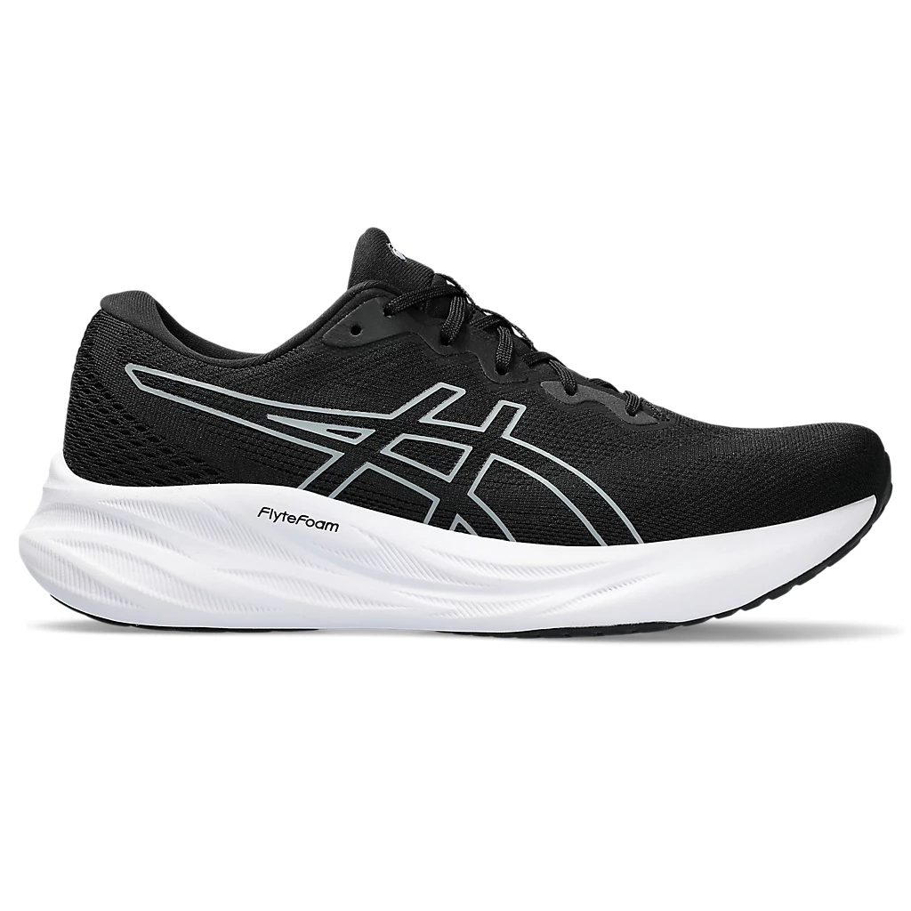 Jual Sepatu Running Pria Asics Gel-Pulse 15 Black/White Original ...