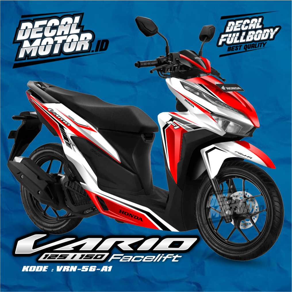Jual STICKER DECAL VARIO 150- 125 NEW FULL BODY - STICKER VARIO NEW 150 ...