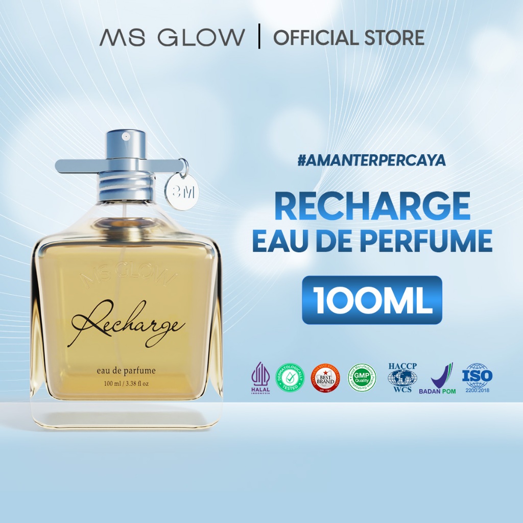 Jual MS GLOW - RECHARGE EAU DE PERFUME - 100 ML | Shopee Indonesia