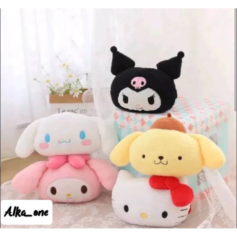 Jual Boneka Cinomoro / Kuromi Karakter bahan Halus dan lembut Murah ...