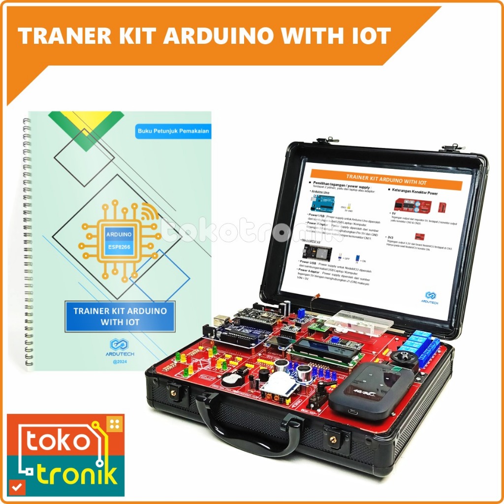 Jual Trainer Kit Arduino with IoT. Praktikum Pemrograman Arduino dan ...