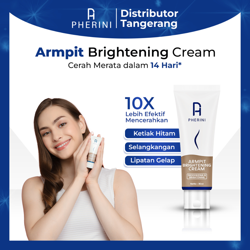 Jual PHERINI Underarm Armpit Brightening Cream 30g pemutih selangkangan ...