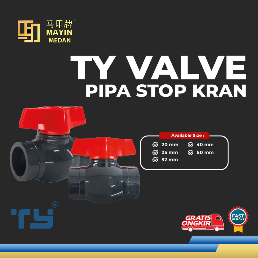 Jual TY Aquarium Valve Pipa Pipe U – PVC / Stop Kran by 3 Pawns | Shopee Indonesia