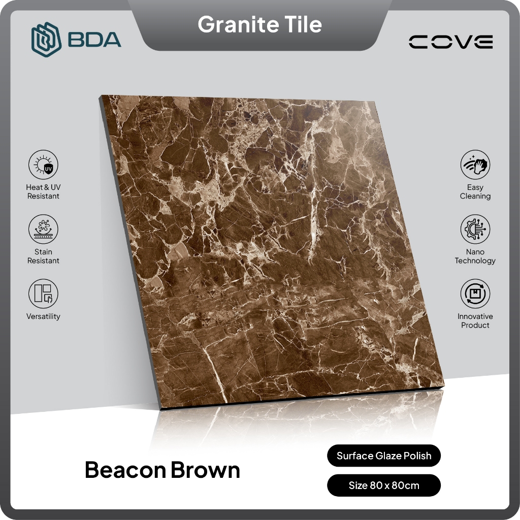 Jual BDA Granite Tile Granit 80x80 Keramik Lantai Keramik Dinding ...