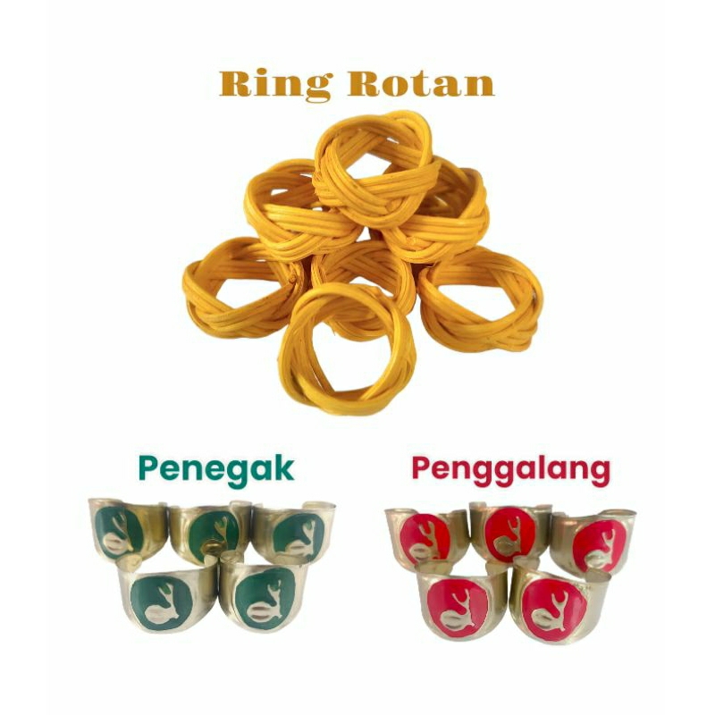 Jual Ring Kacu Pramuka Ring Rotan Kaleng Kalep | Shopee Indonesia
