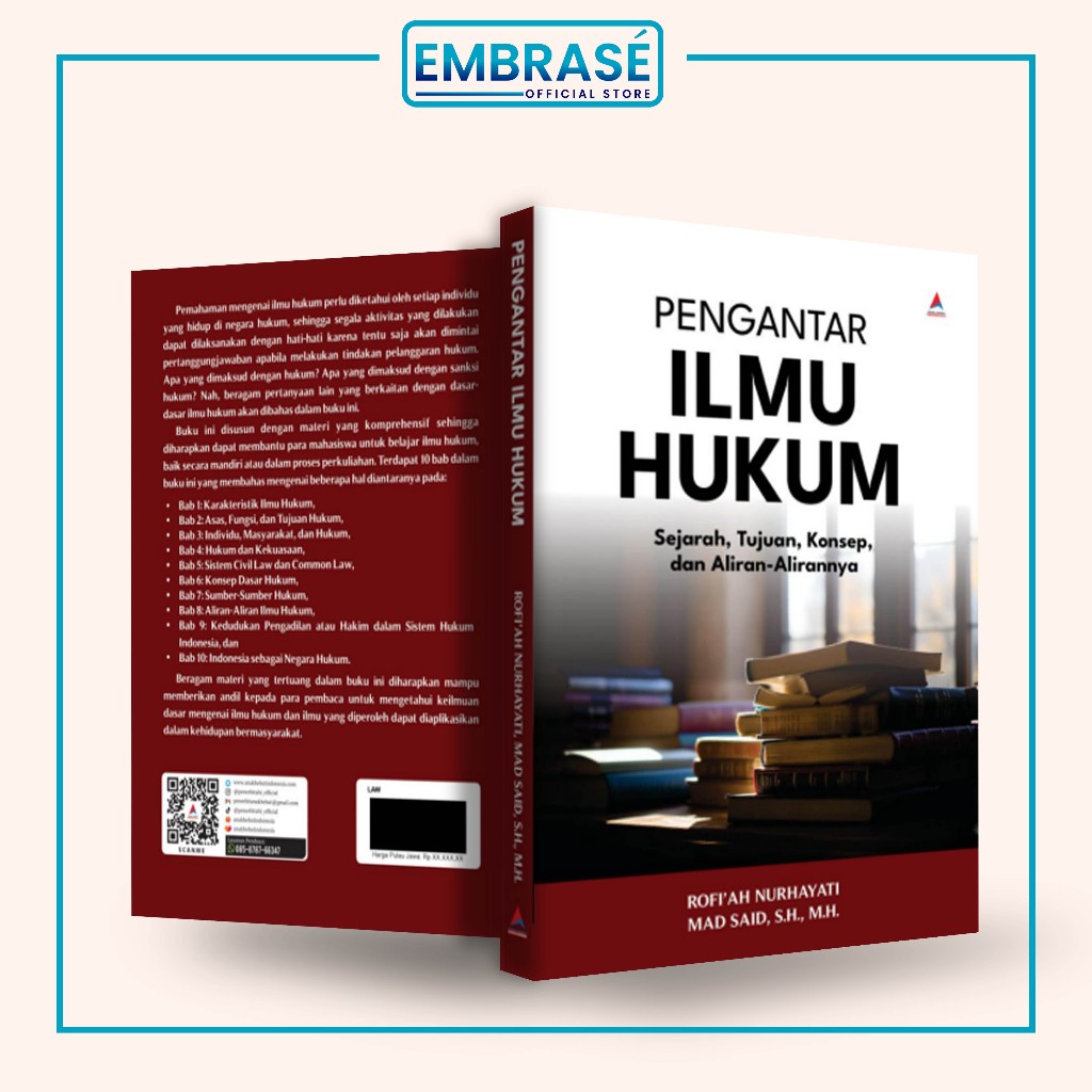 Jual Buku pengantar ilmu hukum : sejarah, tujuan, konsep, dan aliran-alirannya - Embrase ...