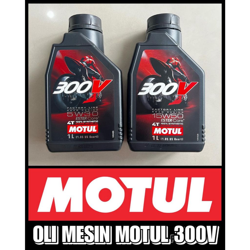 Jual Oli Mesin Motul 300v 15w 50 | Shopee Indonesia