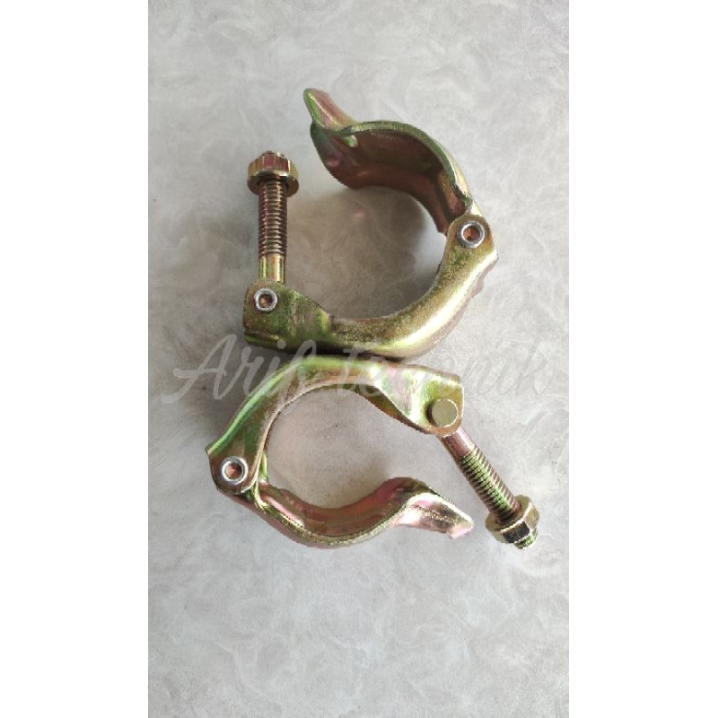 Jual Clamp Scaffolding Swivel / Klem scafolding hidup / klem steger ...