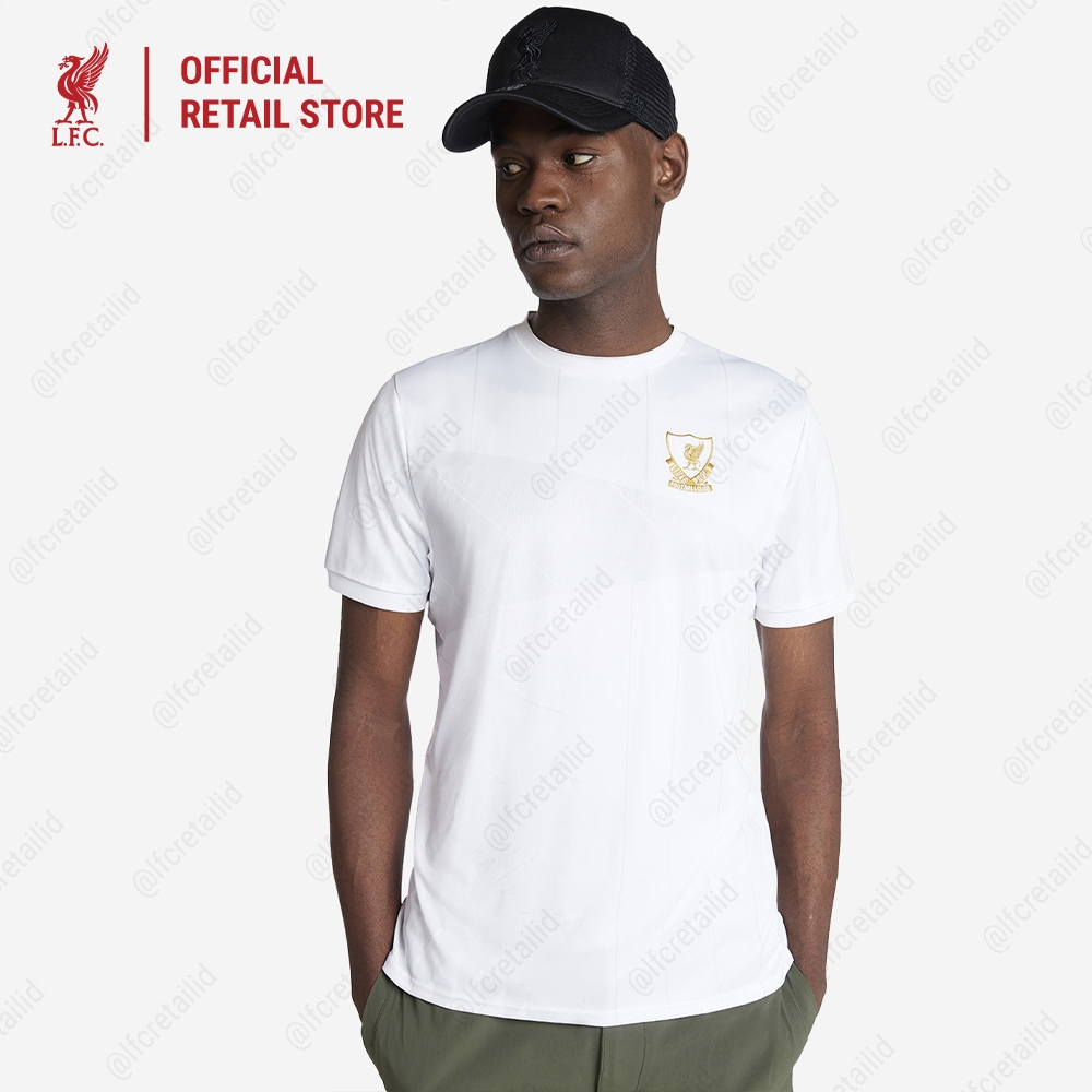Jual Liverpool FC LFC Mens Mashup Shirt White Men - Official LFC T ...