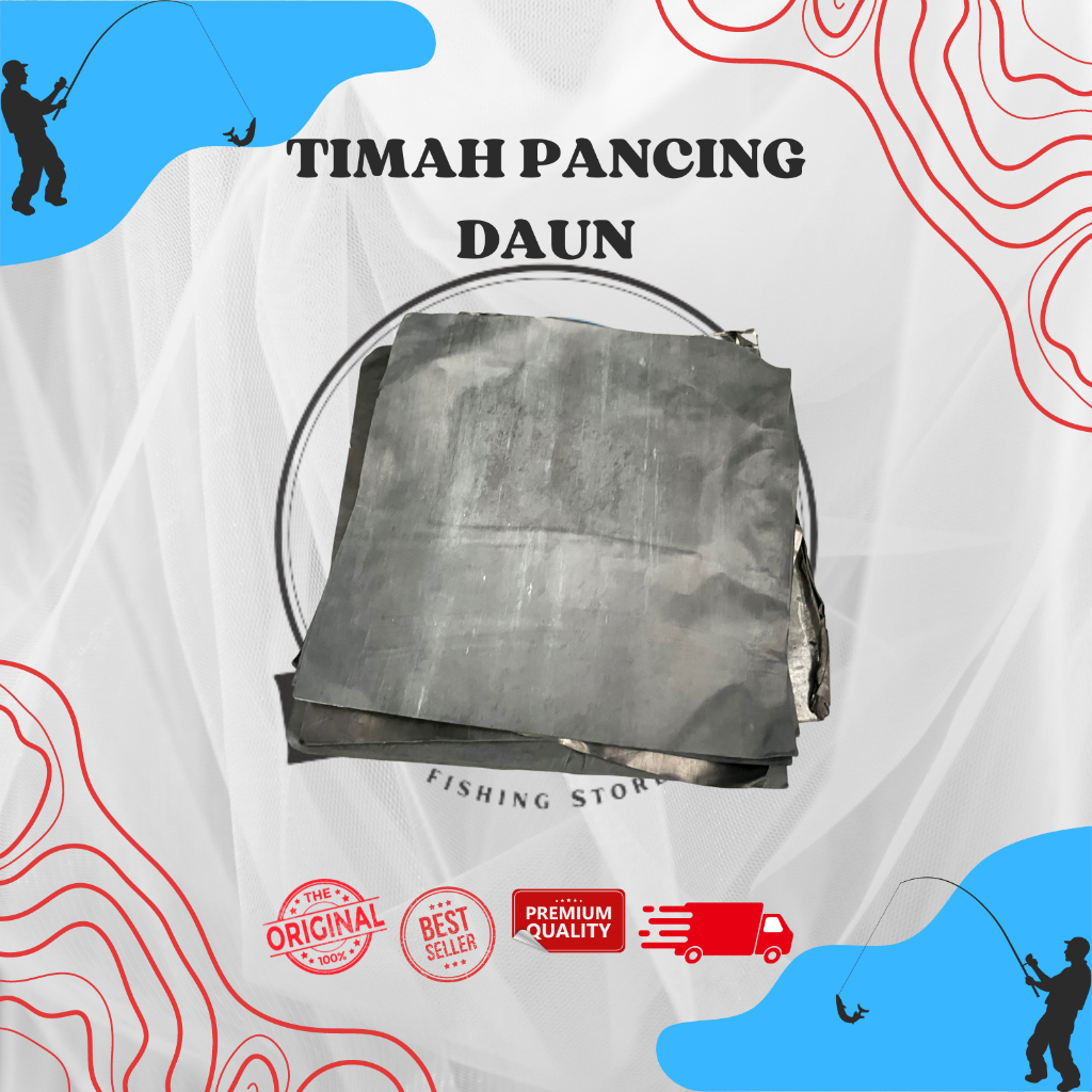 Jual TIMAH PEMBERAT PANCING DAUN PERLEMBAR (20cm x 20cm) | Shopee Indonesia