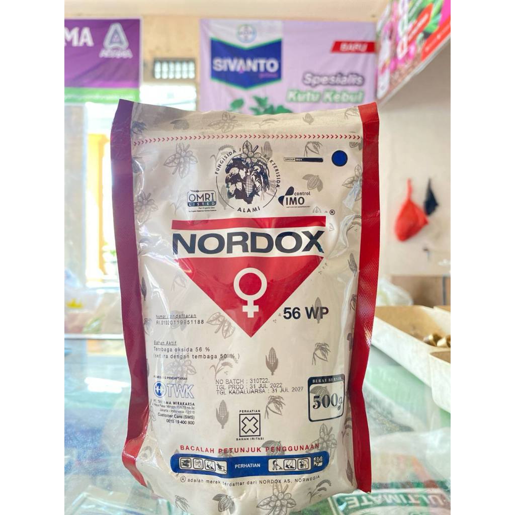 Jual FUNGISIDA NORDOX 56WP 500gr | Shopee Indonesia