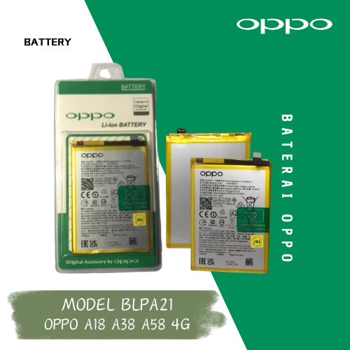 Jual Baterai Battry Original BLP A21 BLP-A21 For A18 A38 A58 4G Baterai ...