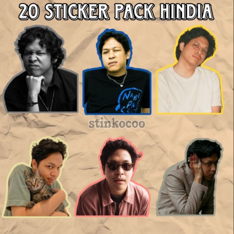 Jual [20 STICKER] HINDIA/BASKARA PUTRA FEAST ISI 20 STICKER | Shopee ...
