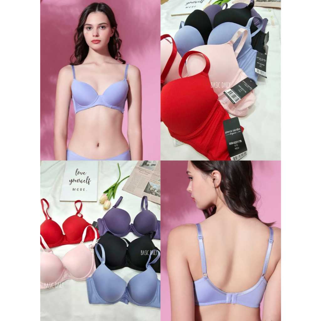Jual Bra PC Pierre Cardin Kawat Basic Polos Simpel - 6131 | Shopee Indonesia