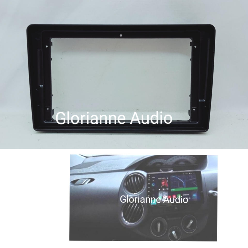 Jual Frame Head Unit Android 9 inch Toyota Etios 2011 up ( bonus baut ...